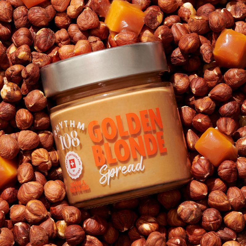 Rhythm 108 Golden Blonde Hazelnut Spread | The Vegan Candy Man