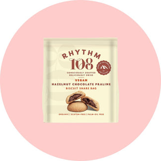 Rhythm 108 Biscuits Hazelnut Chocolate Praline | The Vegan Candy Man