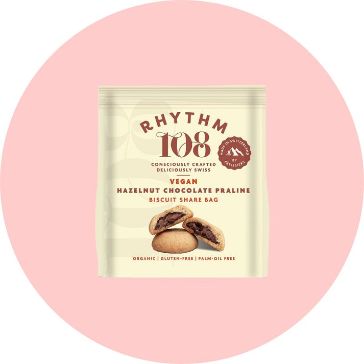 Rhythm 108 Biscuits Hazelnut Chocolate Praline | The Vegan Candy Man