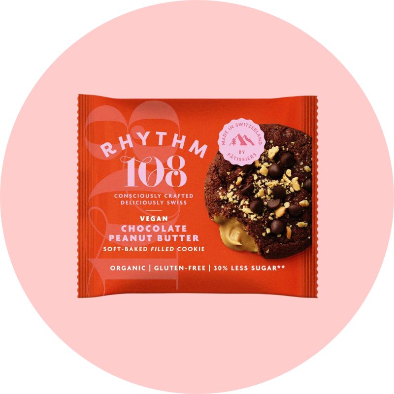 Rhythm 108 Chocolate Peanut Butter Cookie | The Vegan Candy Man
