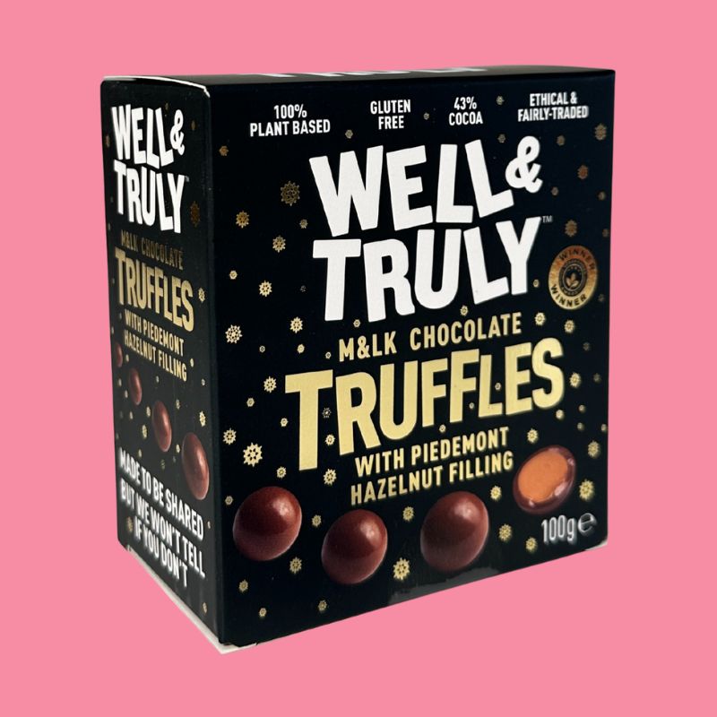 Well & Truly Hazelnut Truffles Christmas Gift | The Vegan Candy Man