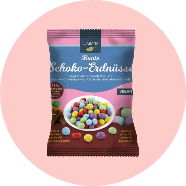 Clarana Bunte Schoko Erdnuesse Vegan Peanut M Ms The Vegan Candy Man